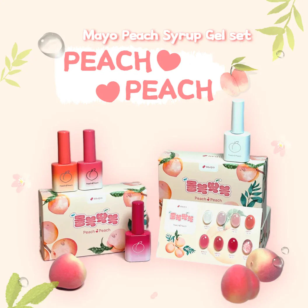 Mayo Peach Collection – Peach Gel Polishes | Cruelty-Free & Vegan